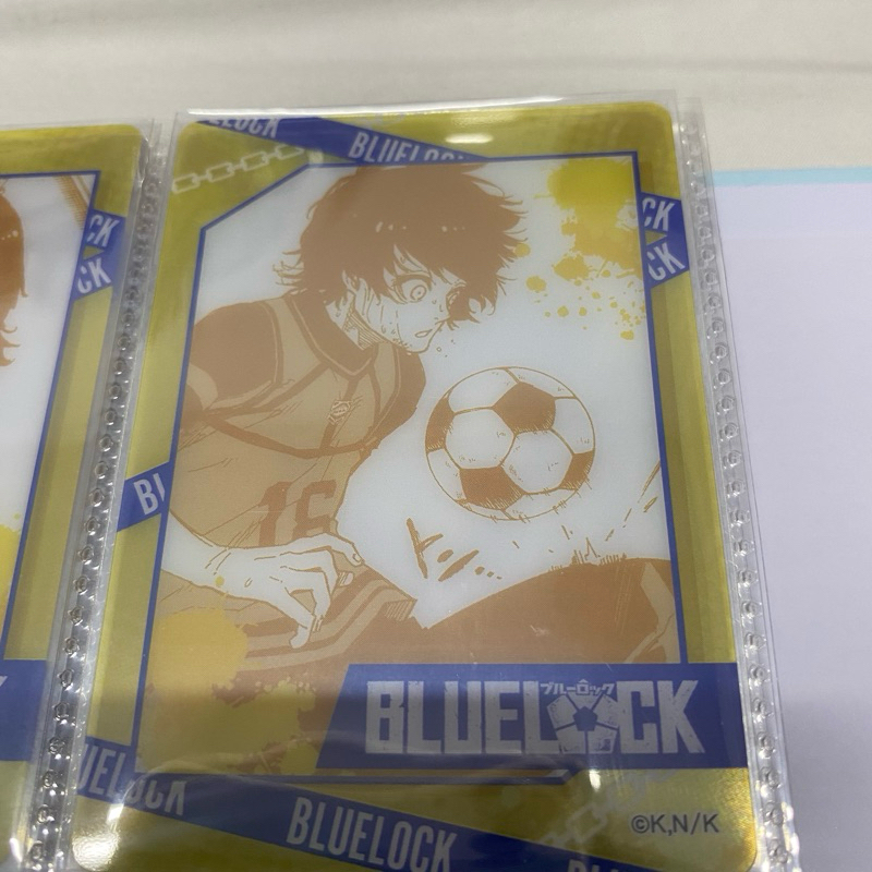 [blue lock] - clear card rin, sae, bachira, chigiri, aiku, nagi, isagi ...