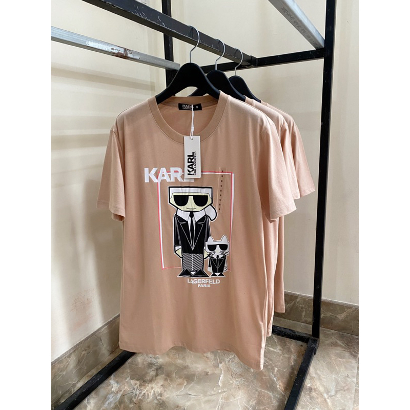 Áo Phông Nữ Ông Già & Mèo KARL | Shopee Việt Nam