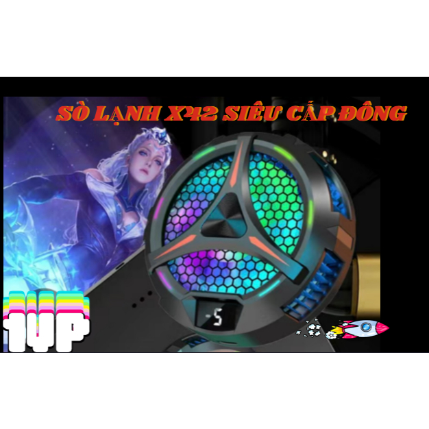 Quạt tản nhiệt/ Sò lạnh từ tính X42/ Memo CX05 (Max 30W) dành cho Ipad ...