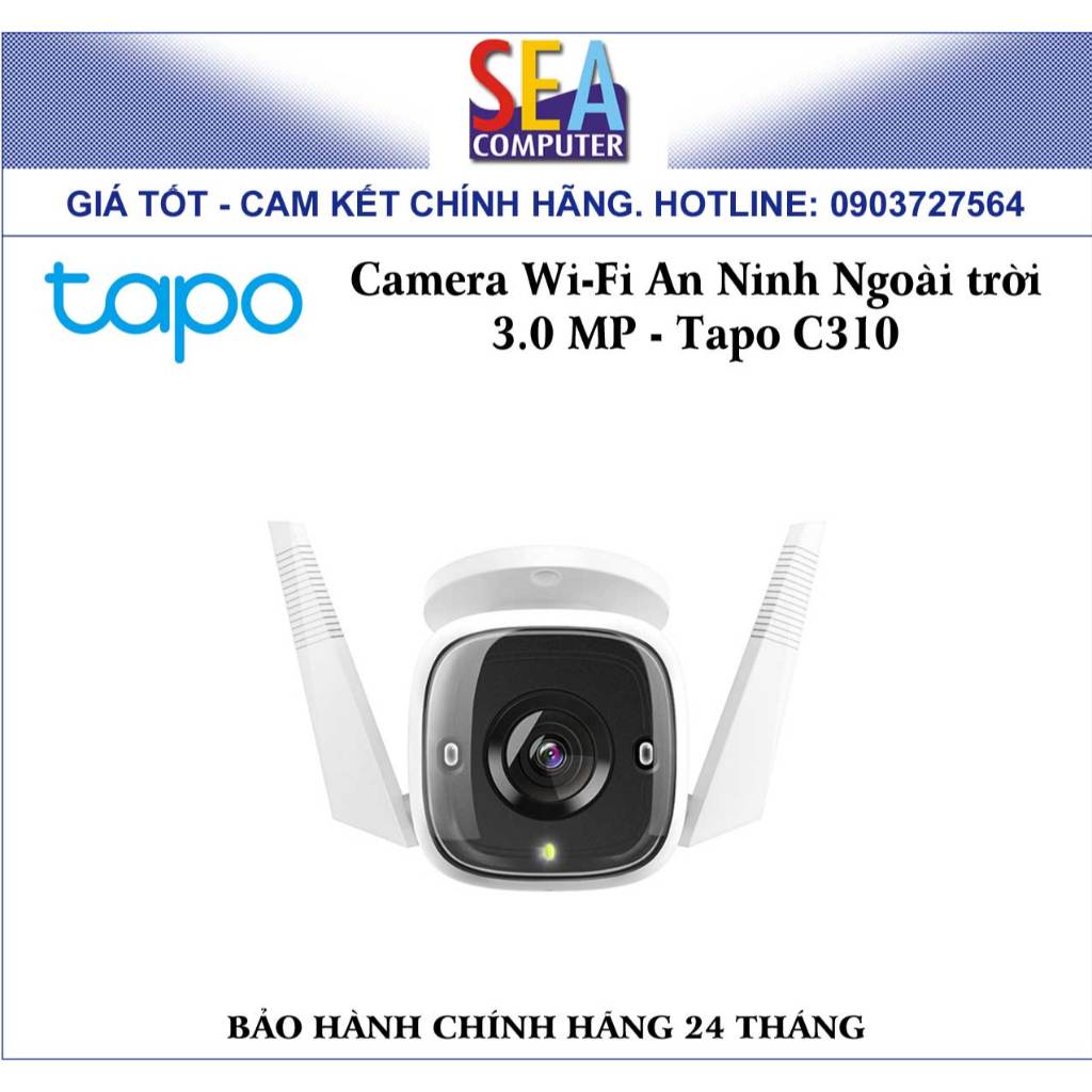 Camera Wi-Fi An Ninh Ngoài trời 3.0 MP - Tapo C310 | Shopee Việt Nam