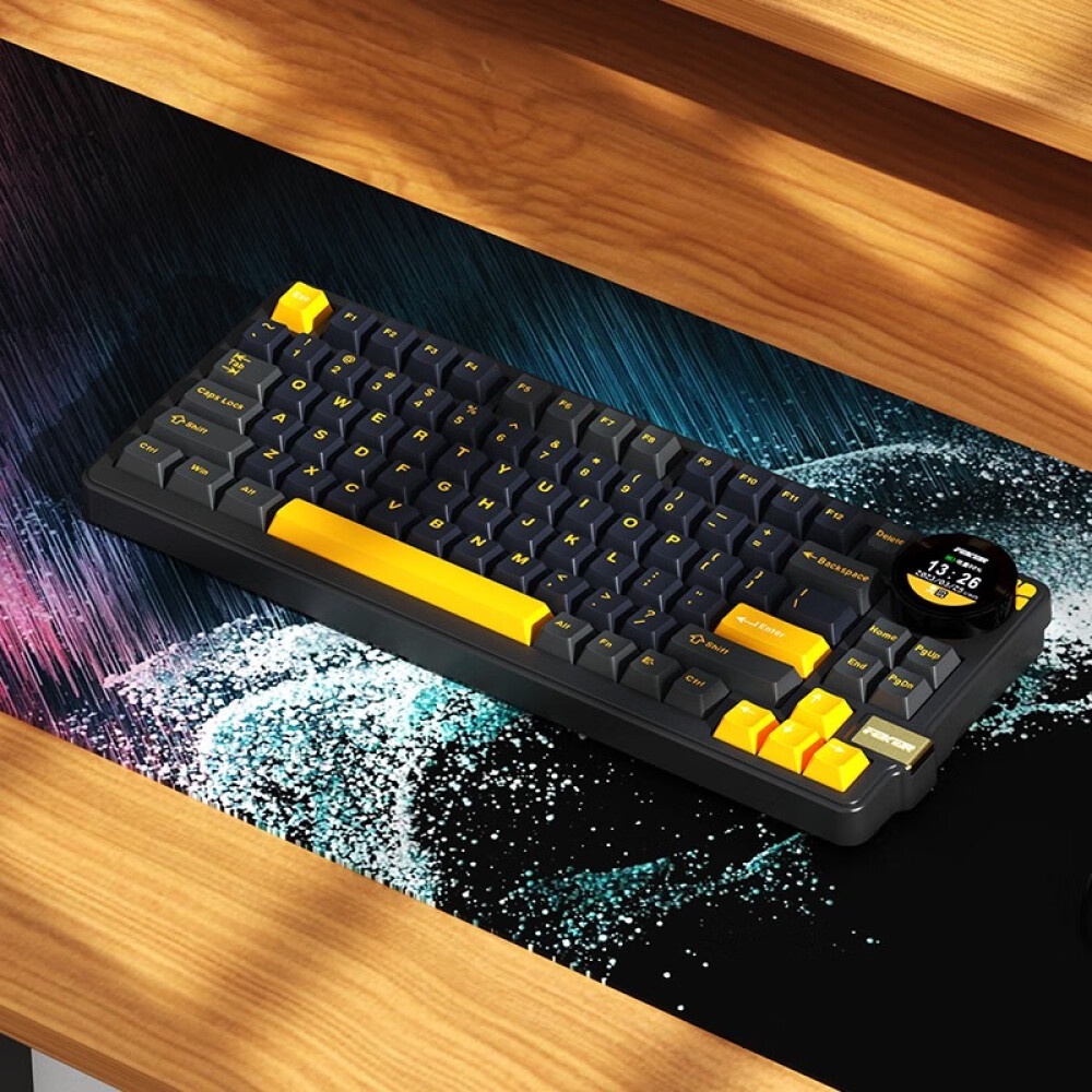 Bàn phím cơ Feker VTER K75 tích hợp núm xoay và màn hình siêu ngầu ...