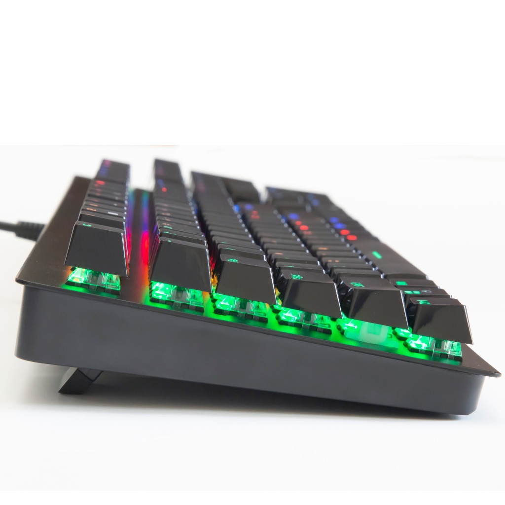 Bàn Phím Cơ Gaming Fuhlen Eraser ( E ) - Led Rainbow/ Kê tay tháo rời ...