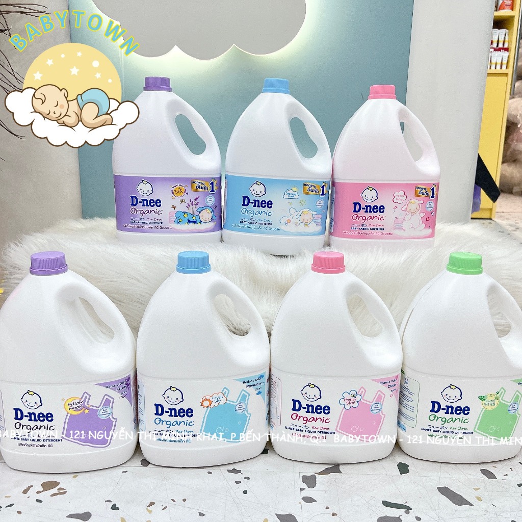 Nước giặt/ Nước xả Dnee D-nee Thái Lan 3000ml (có 5 màu, date mới ...