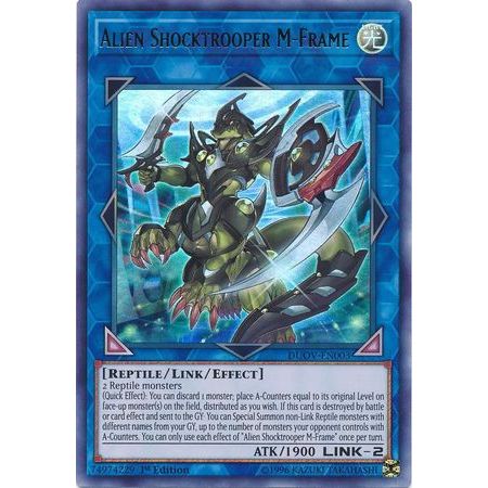 [ GGSTORE ] [ Bài Yugioh Chính Hãng ] Alien Shocktrooper M-Frame - DUOV ...