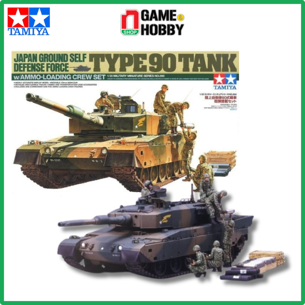 MÔ HÌNH QUÂN SỰ JAPAN GROUND SELF DEFENSE FORCE TYPE 90 TANK WAMMO ...