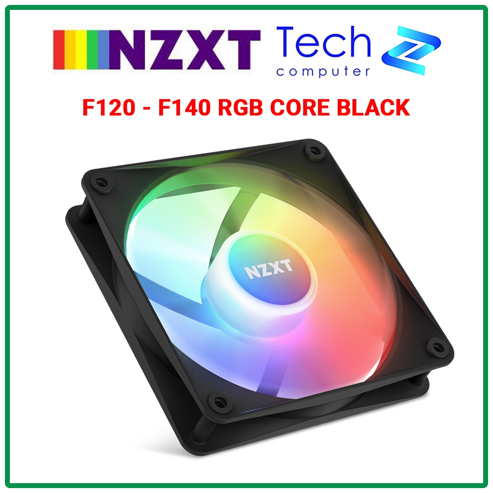 Fan Case NZXT F120 - F140 RGB CORE Black (Single Pack) | Shopee Việt Nam