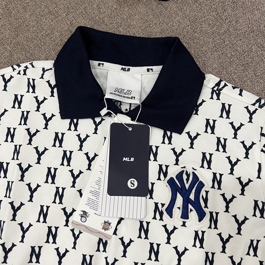 ⚡TOP BÁN CHẠY⚡Áo phông polo MLB NY bóng chày hãng chính hãng cao cấp ...