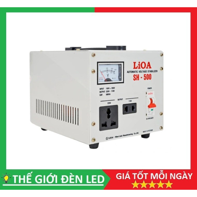 Ổn áp LIOA SH-500 500VA hàng chính hãng | Shopee Việt Nam