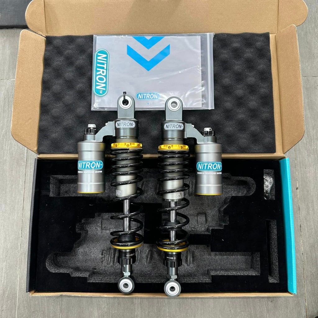 Phuộc Nitrong bình dầu nhám chén vàng cho SIRIUS, WAVE, DREAM ...