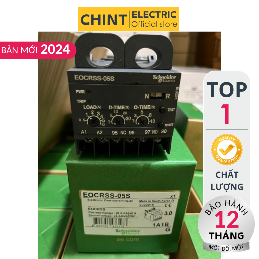 Rơle bảo vệ dòng điện Schneider, EOCR, EOCRSS, EOCRSS-05S, EOCRSS-30S, EOCRSS-60S | Shopee Việt Nam