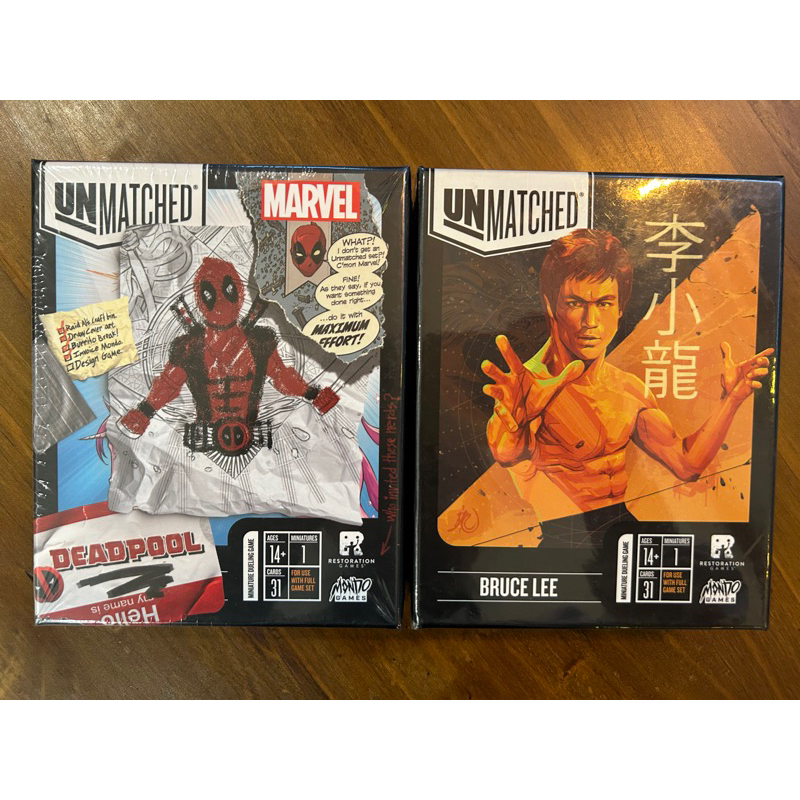 [Chính hãng second hand] Unmatched: Deadpool - Unmatched: Bruce Lee có ...