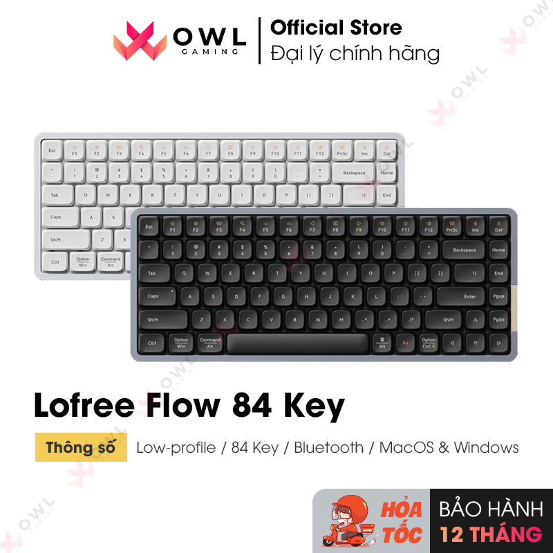 Bàn phím cơ Lofree Flow 84 Key (Hàng chính hãng) | Shopee Việt Nam