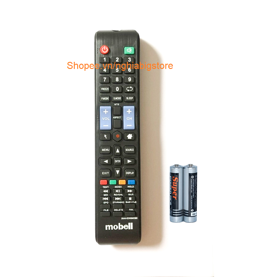 Remote Điều Khiển Tivi Mobell Internet Smart TV Kèm Pin | Shopee Việt Nam