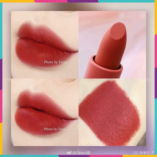 SON 3CE MOOD RECIPE MATTE LIP COLOR 222 STEP AND GO MÀU ĐỎ ĐẤT | Shopee ...