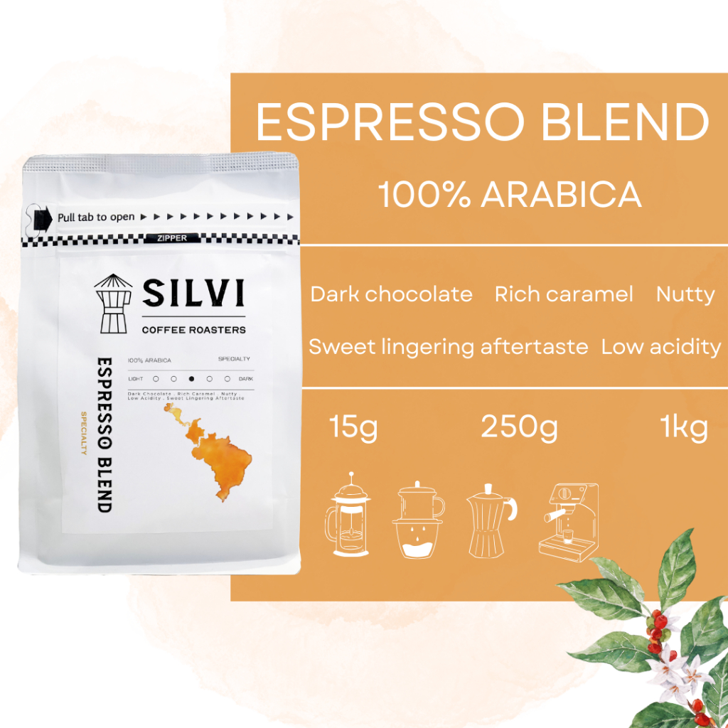 Cà phê nguyên chất - SOUTH AMERICA BLEND (ESPRESSO BLEND) - Silvi ...