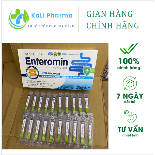 Men vi sinh + Kẽm - Men tiêu hóa ENTEROMIN PLUS Biolacto Gold Men MẪU ...