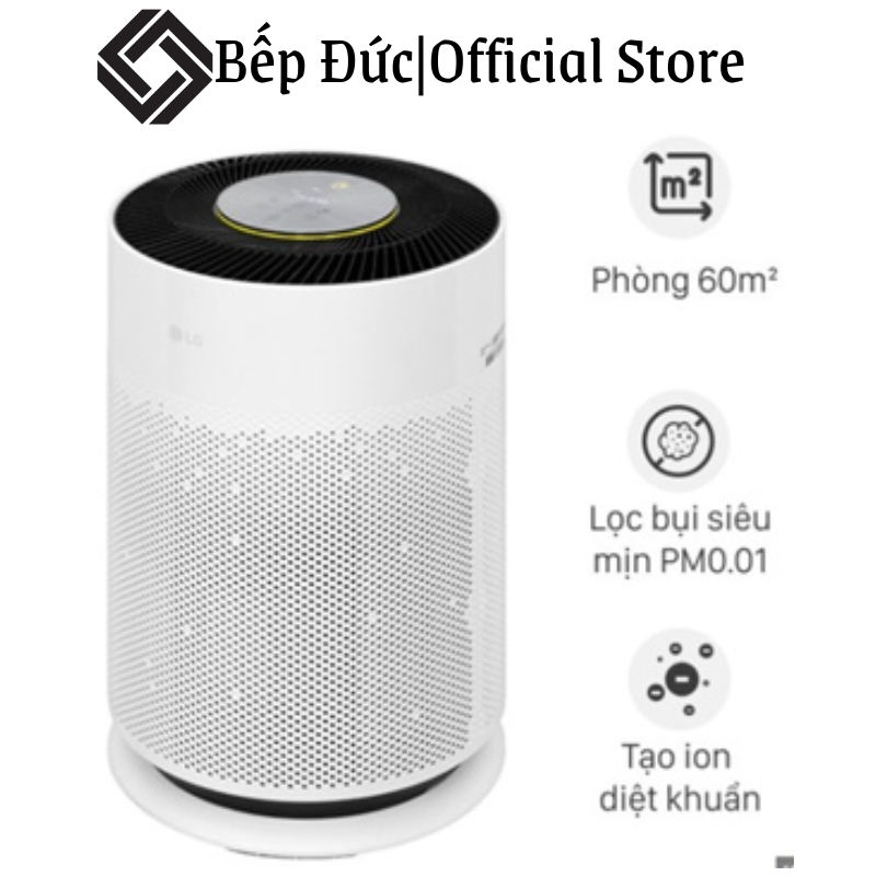 Máy Lọc Không Khí LG PURICARE 360 HIT AS60GHWG0, Cho Phòng 60M2, Nhập ...