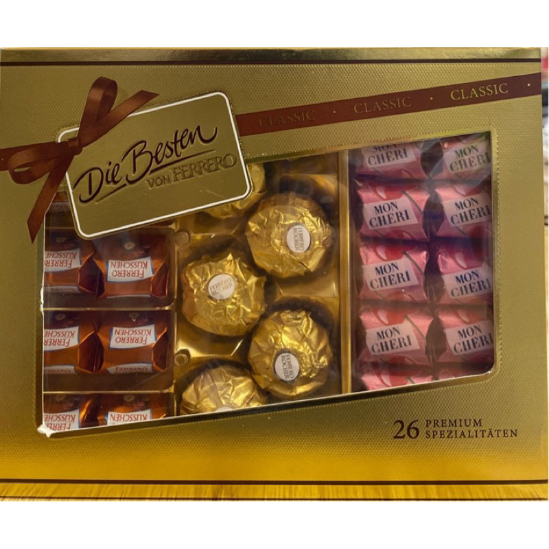 🍫🇨🇭SOCOLA NỘI ĐỊA THUỴ SĨ DIE BESTEN VON FERRERO MON CHERI GOLD SET HỘP ...