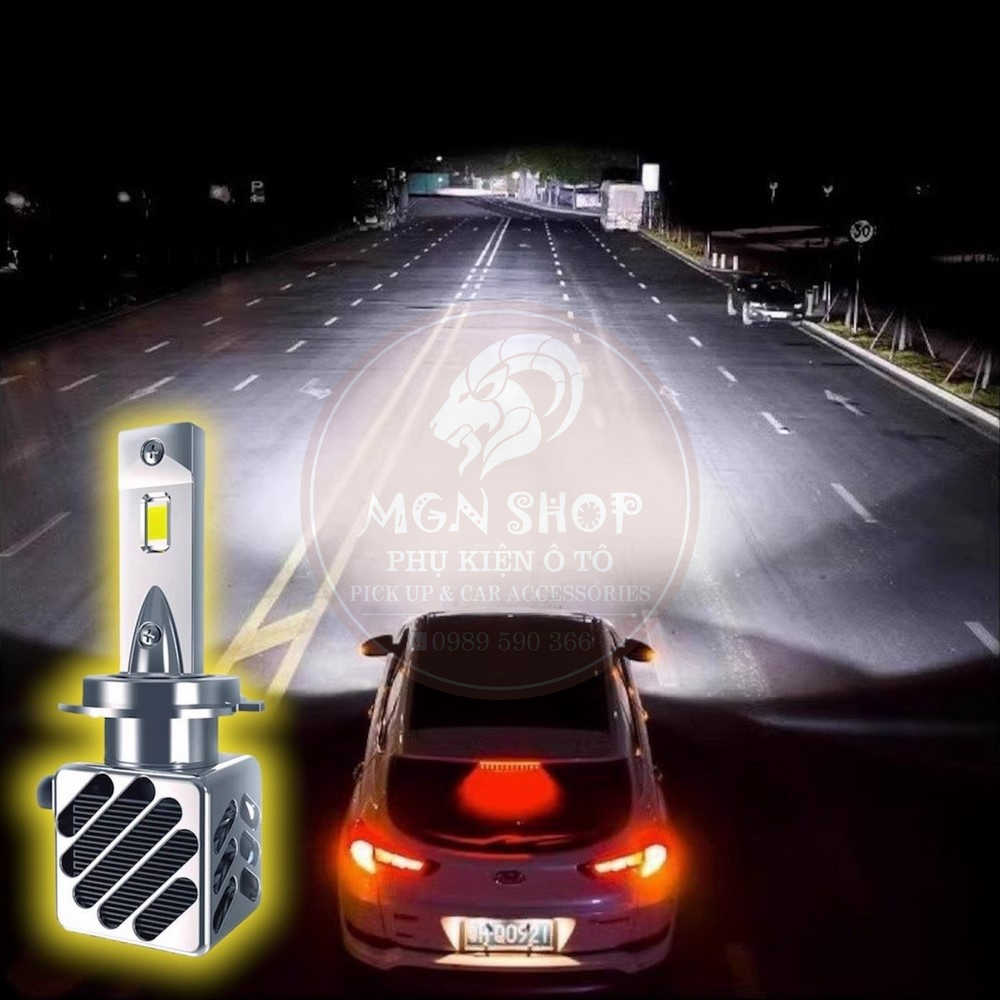 [Đèn LED] [60W] [6000K] [H1 H4 H7 H8/H11/H16 HB3/HB4 HIR2/9012] dành ...