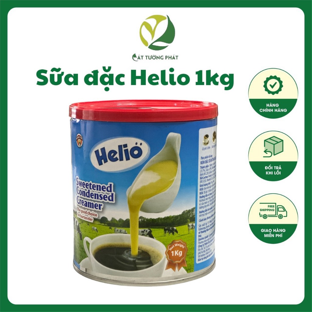 Sữa đặc có đường Helio 1kg nắp giật, Kem đặc có đường Helio | Shopee ...