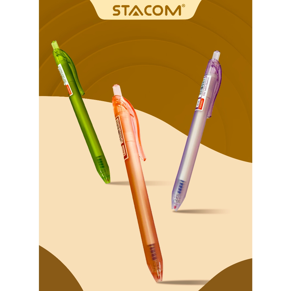 Bút mực nước đầu bi Stacom 0.5.mm - mực xanh GP1035_MC | Shopee Việt Nam
