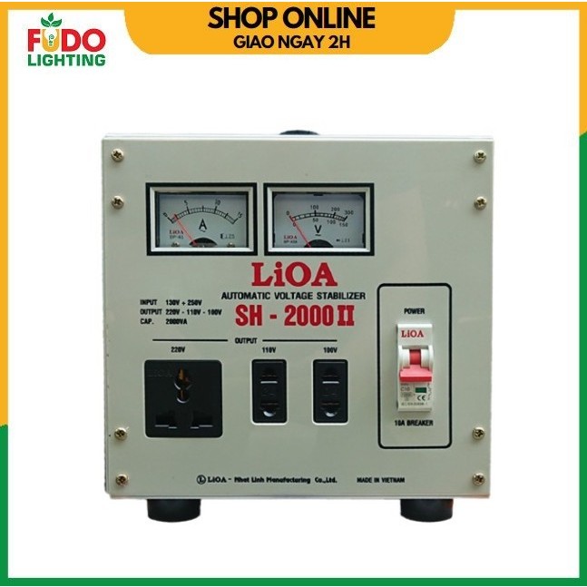 Ổn Áp LIOA SH-2000 2KVA hàng chính hãng | Shopee Việt Nam