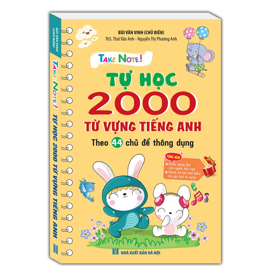 SÁCH - TAKE NOTE ! Tự học 2000 từ vựng tiếng anh (theo 44 chủ đề thông ...