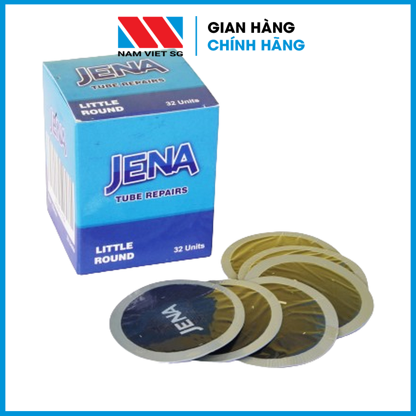 Miếng vá vỏ xe, miếng vá lốp xe máy JENA Little Round JN-12 - 53 mm -32 ...