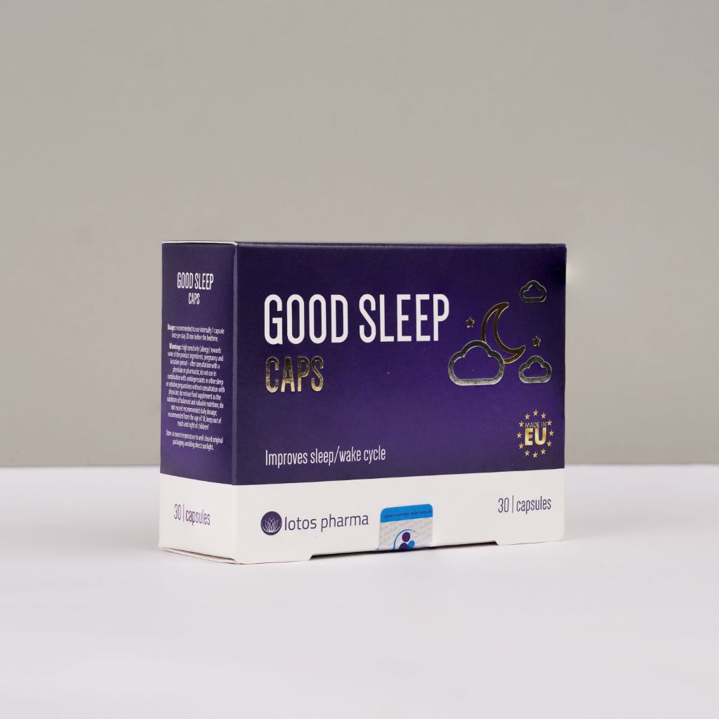 Viên uống Good Sleep Caps và xịt ngủ Good Sleep Spray hỗ trợ giấc ngủ ...