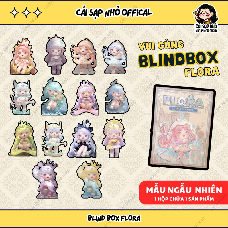 Blind Box Flora Chính Hãng - 1 Hộp Đựng 1 Con Ngẫu Nhiên | Shopee Việt Nam