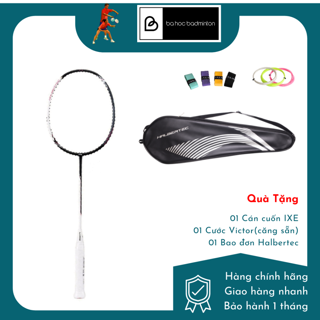 Vợt Cầu Lông Lining Halbertec 2000 - White Gray (Nội Địa Trung ...