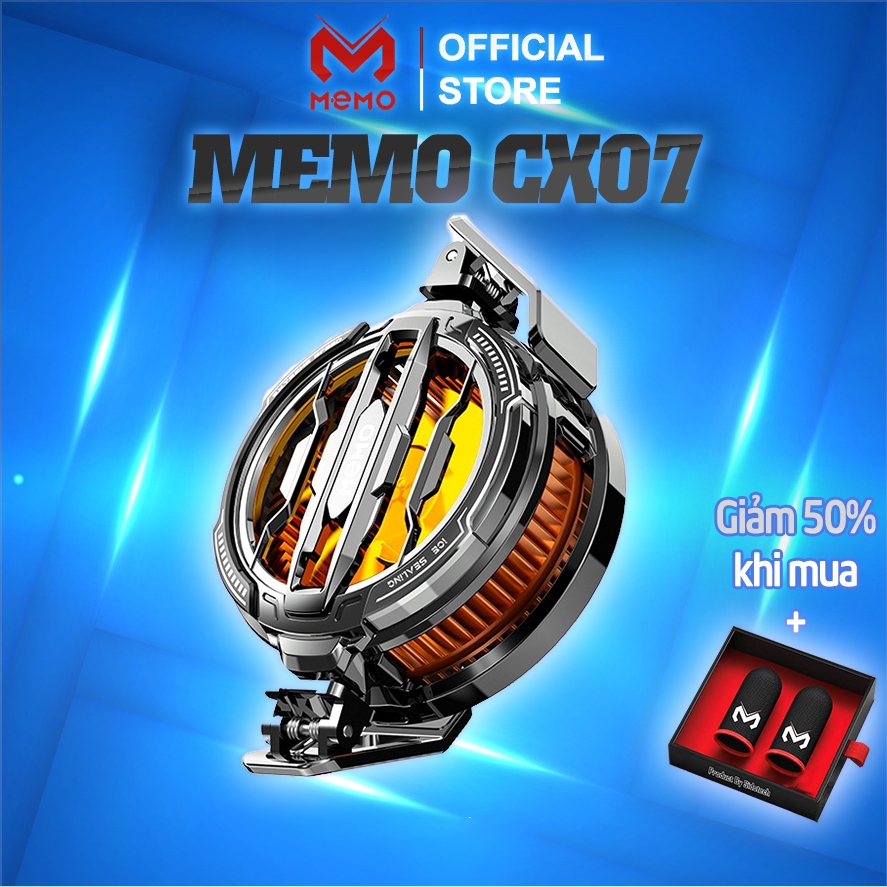Quạt tản nhiệt gaming sò lạnh MEMO CX07 thế hệ mới làm lạnh đóng băng ...