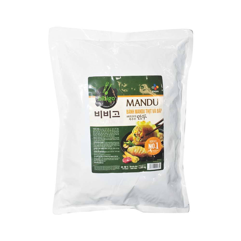 Mandu Thịt Bắp Bibigo CJ - Túi 1.5kg | Shopee Việt Nam