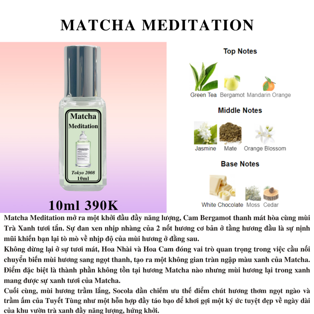 [Chính hãng] Nước hoa Niche - REP MATCHA MEDITATION | Shopee Việt Nam