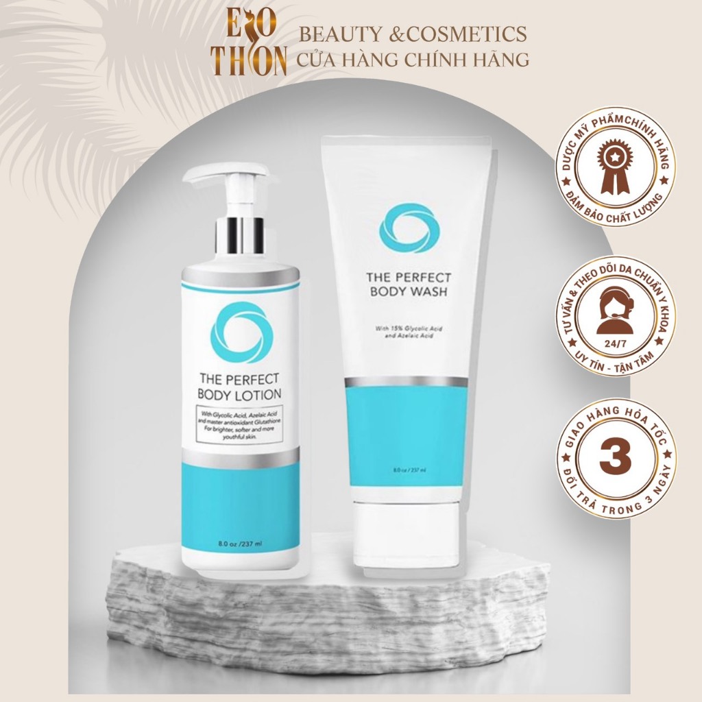 Sữa Tắm The Perfect Body Lotion / Body Wash Trắng Da Chống Lão Hoá, Tẩy ...