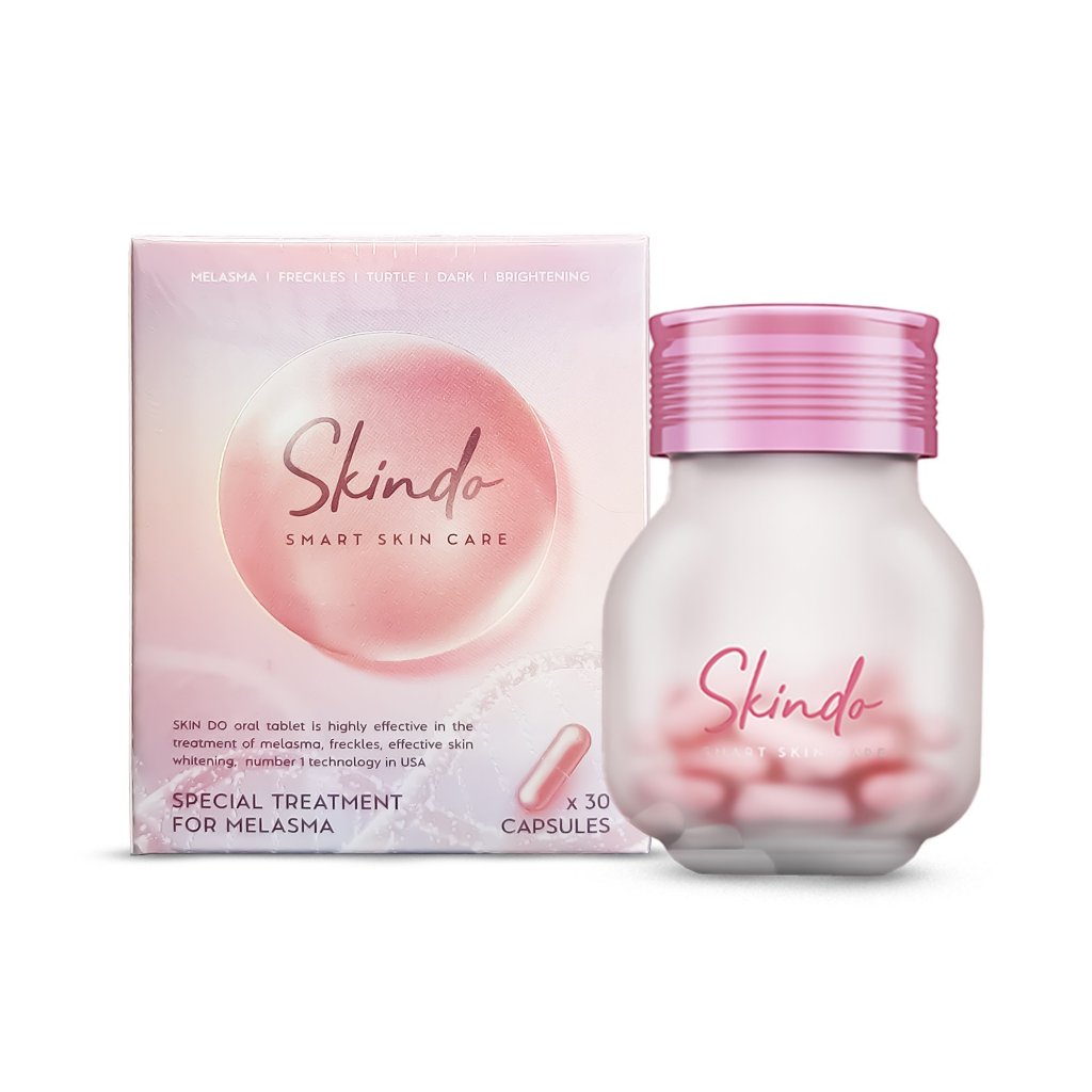 Viên Uống Giảm Nám Trắng Da, viên uống đẹp da USA - Skindo Smart Skin ...