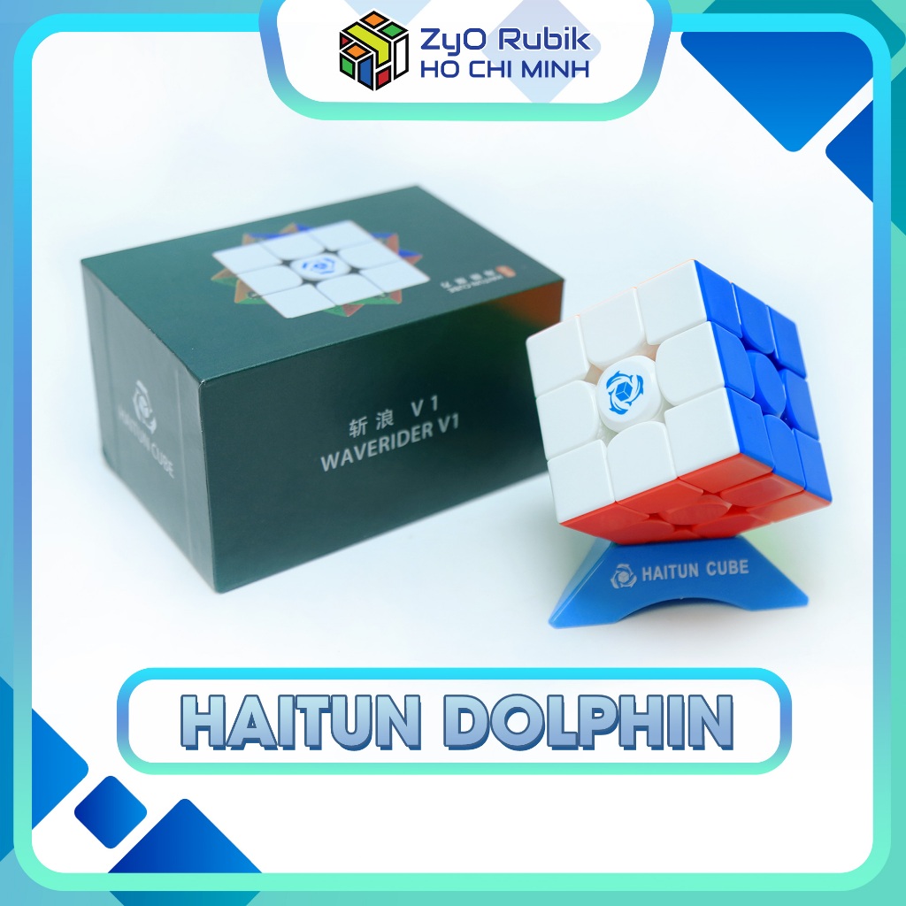 Rubik 3x3 HaiTun Dolpin Waverider V1 2024 Phân Loại Standard/Flagship ...