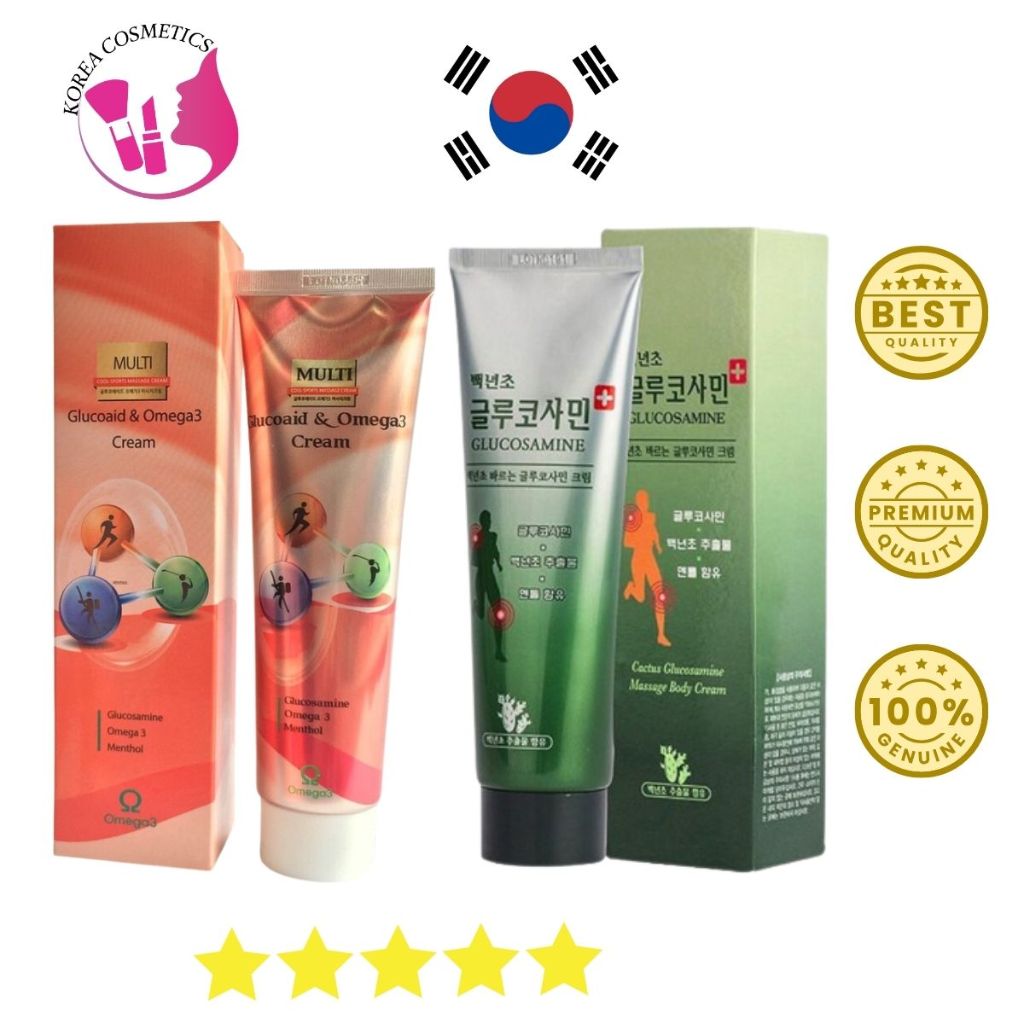 [Chính Hãng] Dầu lạnh Hàn Quốc Glucosamine, Omega 3 và Menthol (150ml - 165ml) - Giảm Đau Nhức ...