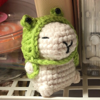 Capybara Đội Mũ Ếch Móc Len | Shopee Việt Nam