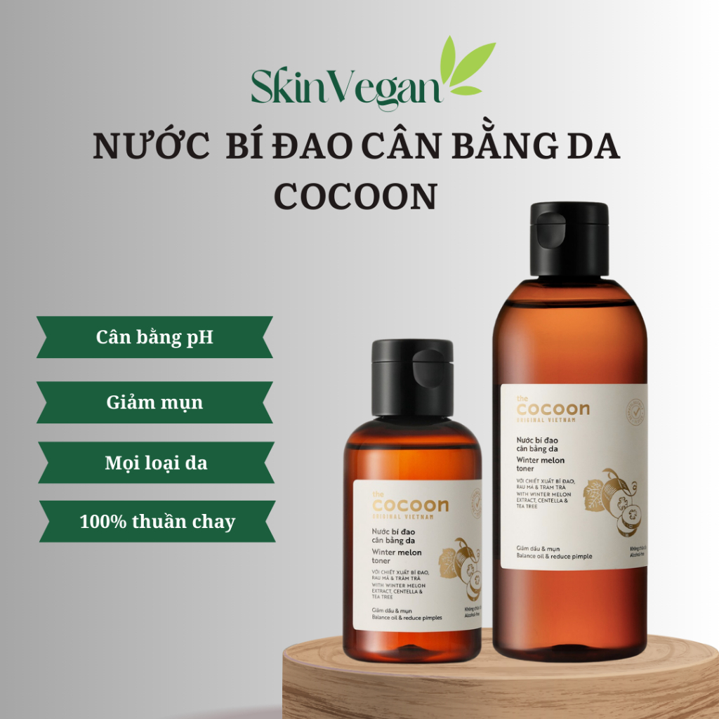 Toner nước bí đao cân bằng da cocoon 310ml | Shopee Việt Nam