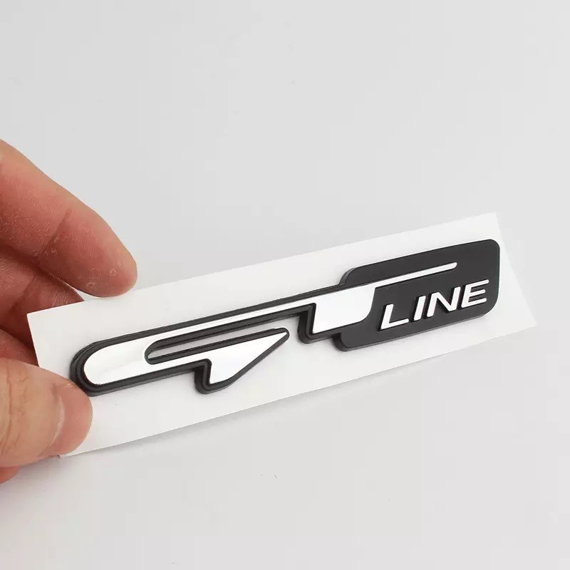 Chữ GT line trang trí xe Peugeot, tem GT line | Shopee Việt Nam