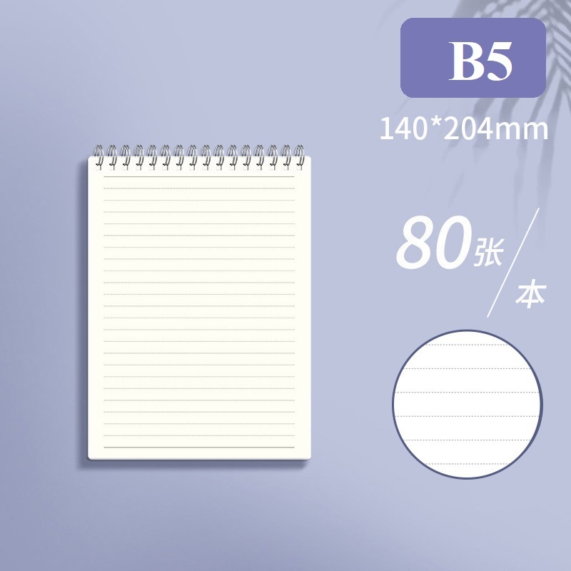 Sổ tay lò xo dọc A5/B5/A4 160 Trang (80 tờ), sổ ghi chép sinh viên sổ đứng | Shopee Việt Nam