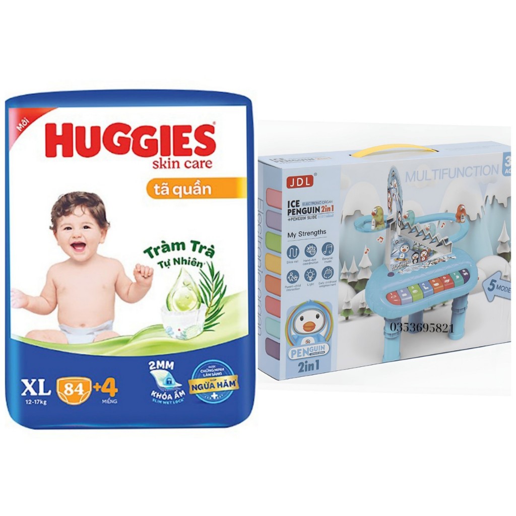 Tã quần Huggies Skincare Mega Jumbo M106/L96+8/XL84+4/XXL76+4 | Shopee ...
