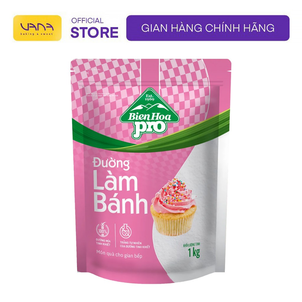 ĐƯỜNG XAY (ĐƯỜNG BỘT) BIÊN HÒA 1KG ICING SUGAR | Shopee Việt Nam