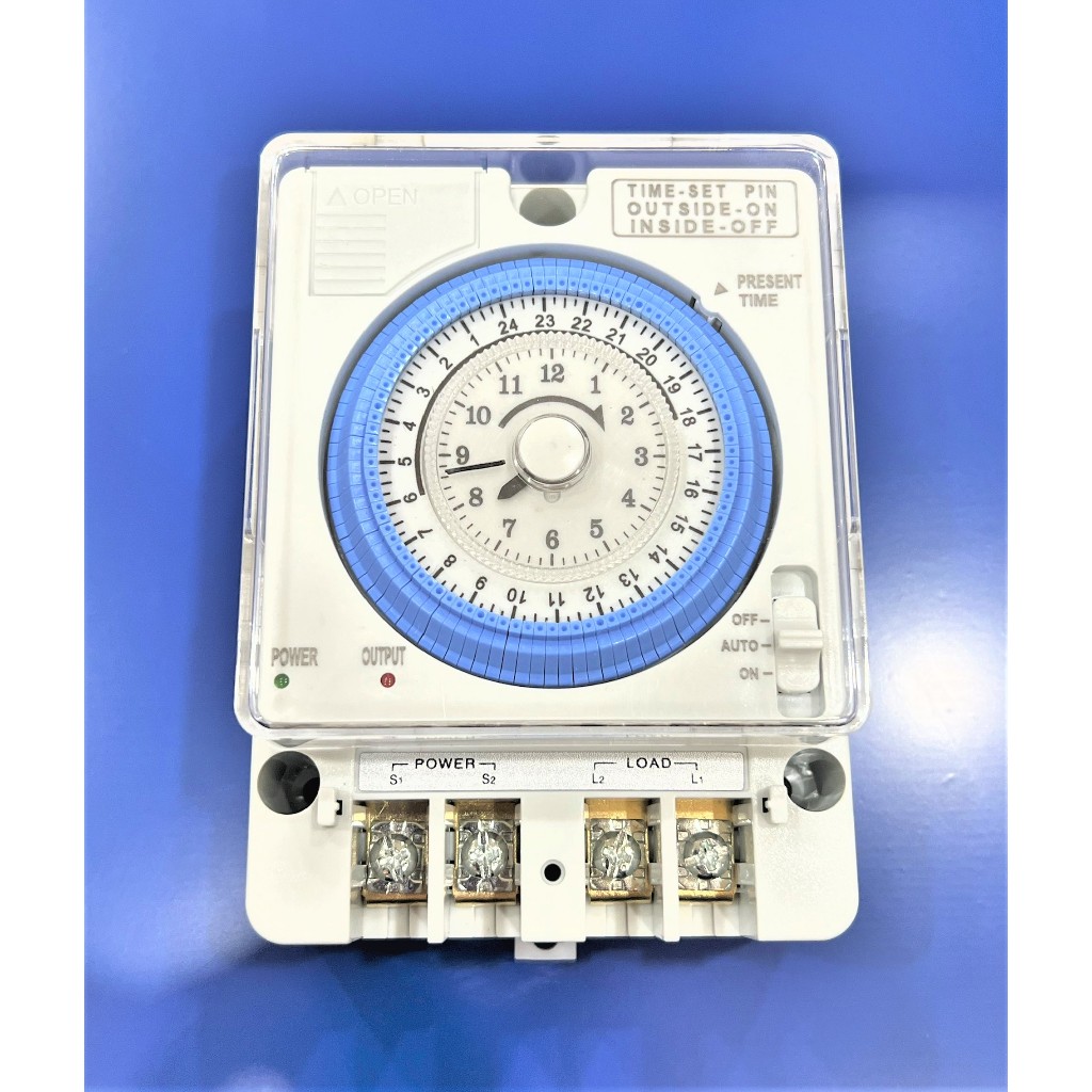 CÔNG TẮC HẸN GIỜ CƠ ( TIMER )24H TB35-N 15A 220VAC | Shopee Việt Nam