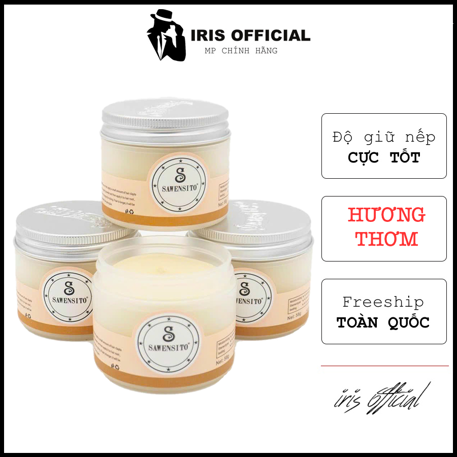 Sáp vuốt tóc SAWENSITO chính hãng ( dòng sáp không mùi, siêu giữ nếp ...