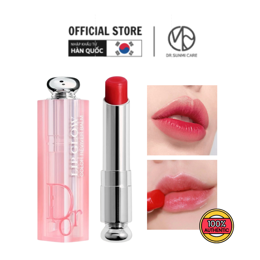 Son dưỡng Dior Addict Lip Glow Auth 100% FULLBOX 3.2g | Shopee Việt Nam