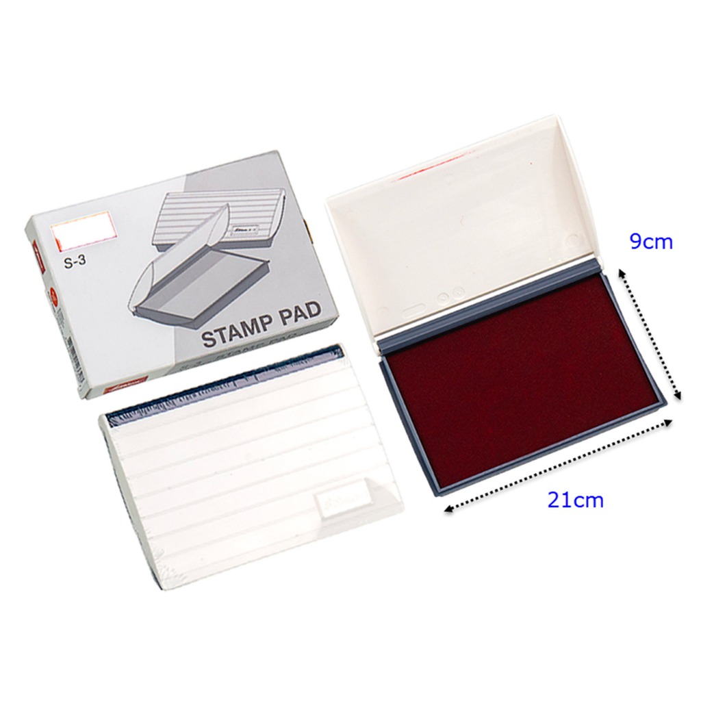 [MUA SỈ GIẢM 10%] Tampon đóng dấu Shiny SP-3 lớn, (1 hộp) | Shopee Việt Nam