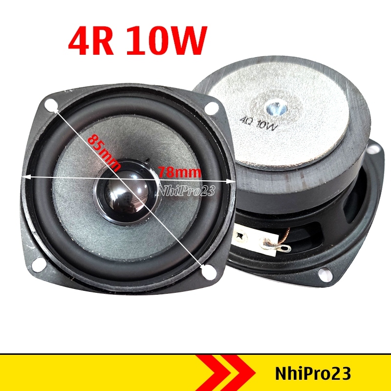 Loa 10W 3R 78mm loa toàn dải 3 inch 10w có vành bắt vít | Shopee Việt Nam
