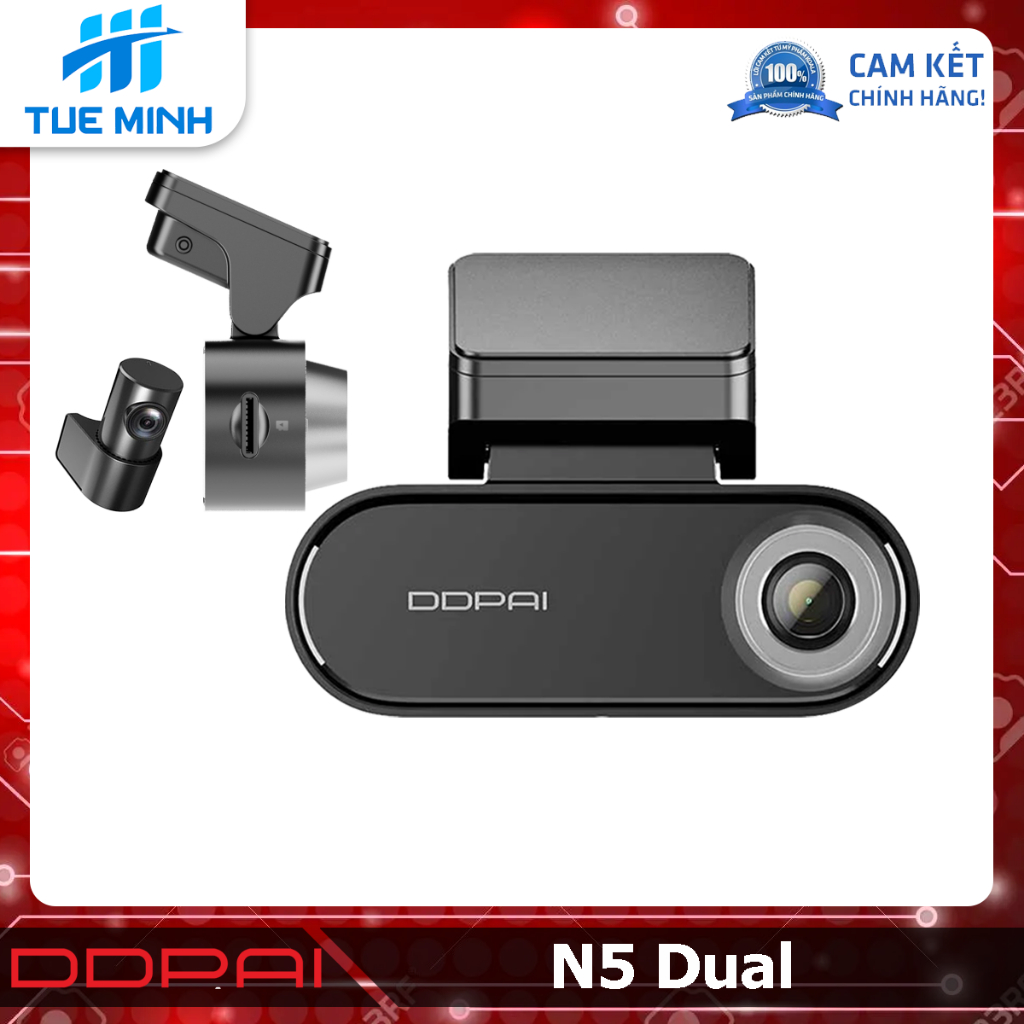 Camera hành trình DDPAI N5 Dual - Bản quốc tế hàng chính hãng | Shopee ...